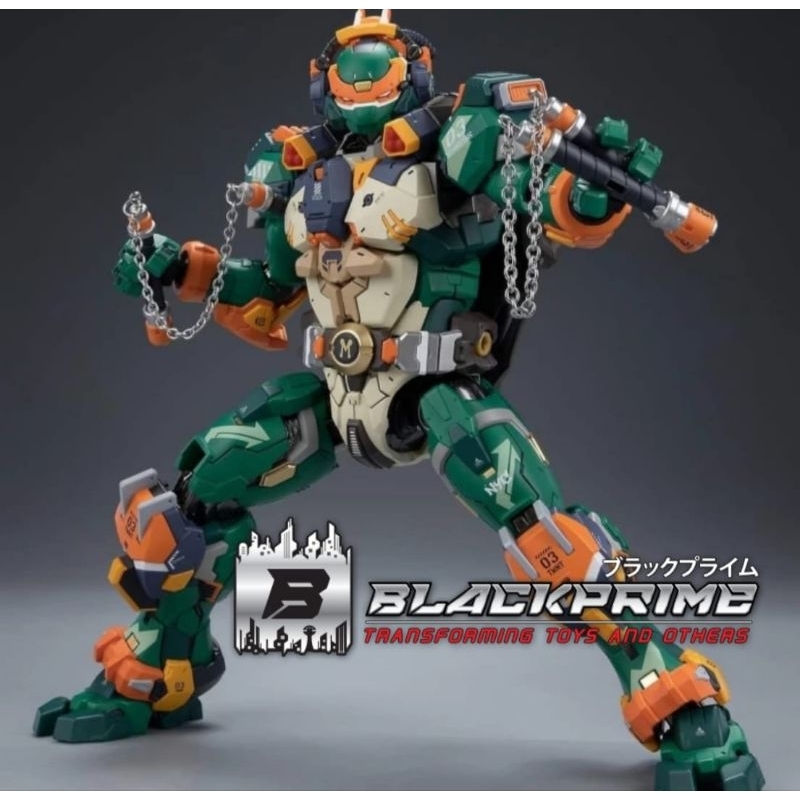 Jual Heatboys TMNT Michelangelo Metaltrans Metal Build Kura Kura Ninja ...