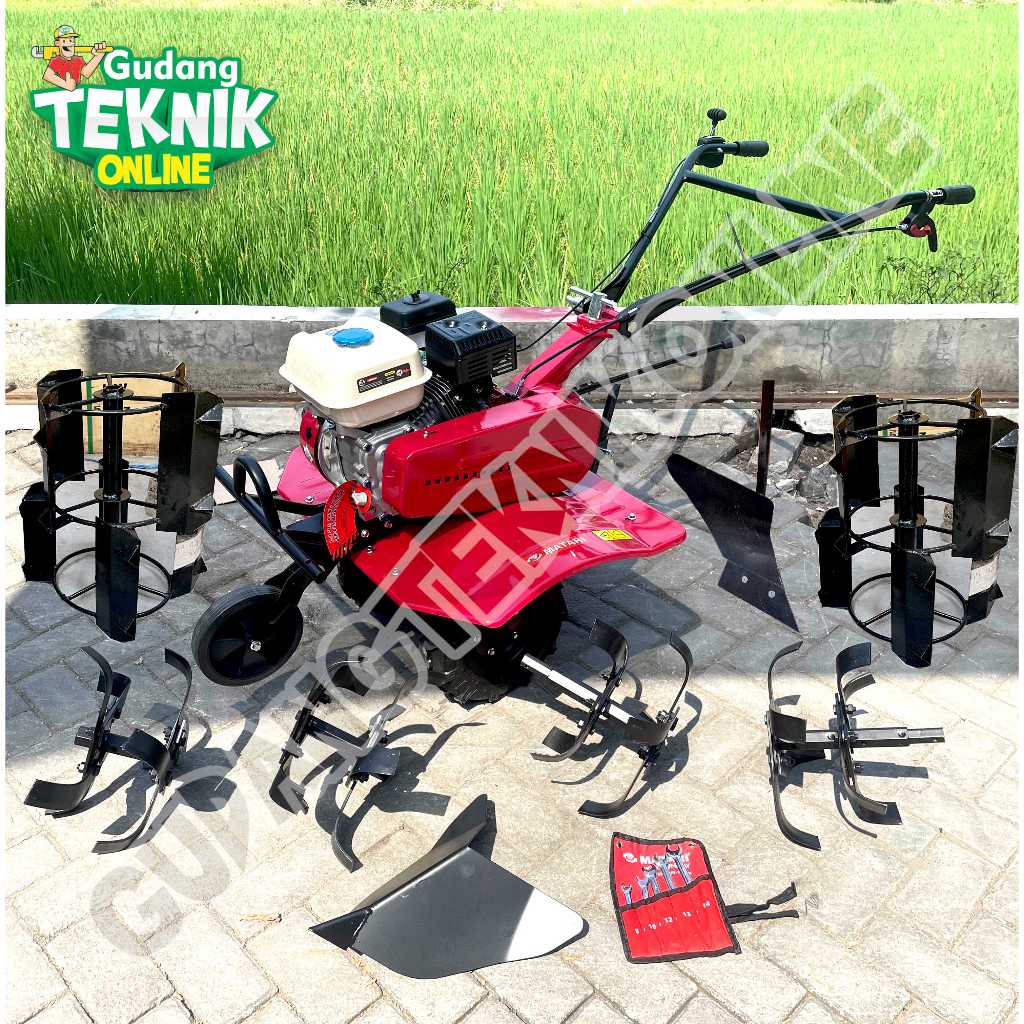 Jual Mesin Traktor Mini Cultivator MMT800I CI RED MATARI / Mesin Bajak ...