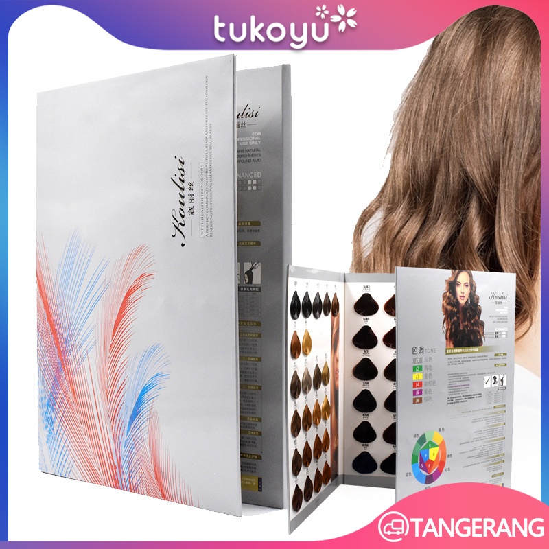 Jual Buku Katalog Hair Colouring/Hair Color Katalog Cat/Buku Katalog ...