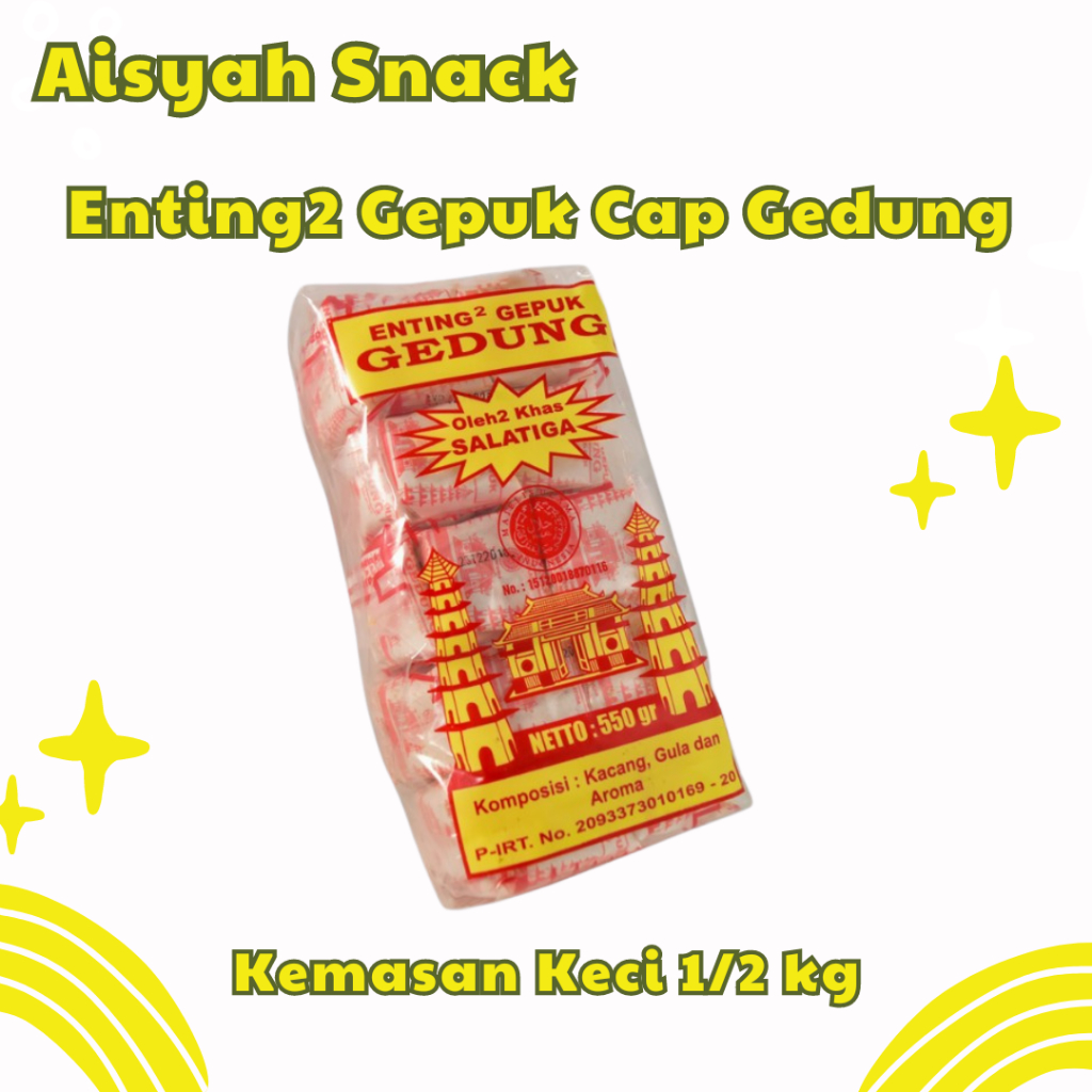 Jual Enting Enting Gepuk Cap Gedung ( Kecil ) | Shopee Indonesia