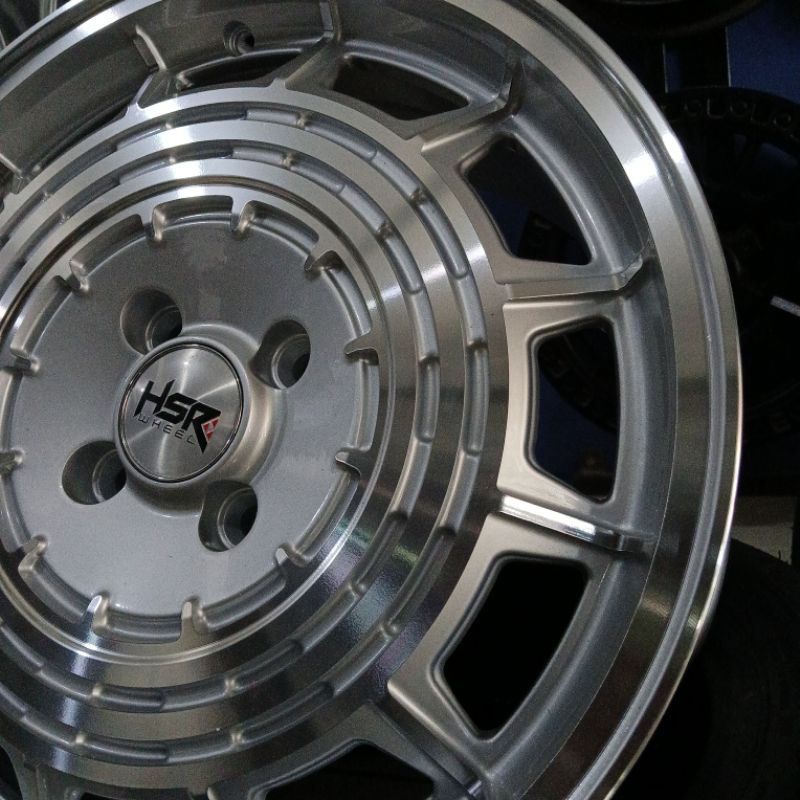 Jual velg racing mobil HSR RTR model terbaru R16 jazz vios freed lancer ...