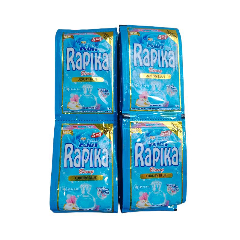Jual RAPIKA BIANG Sachet 7ml Renceng isi 12pc ( luxury Blue ) | Shopee ...