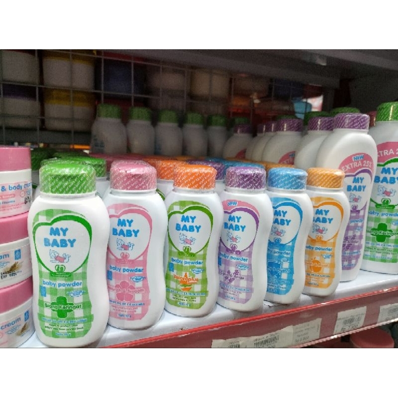 Jual MY BABY POWDER 50g || Bedak tabur bayi || Kemasan kecil | Shopee ...