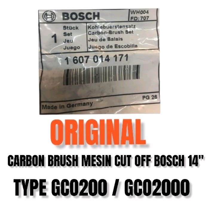 Jual CARBON SELAMAT MESIR CUTOFF BOSCH GCO200 GCO2000 ORIGINAL ARANG ...