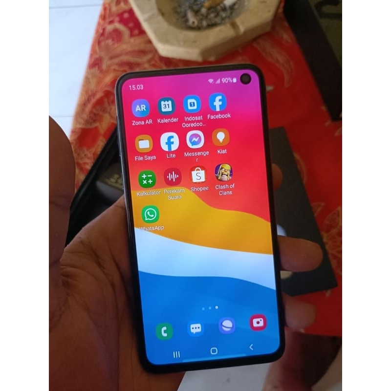Jual SAMSUNG S10e RESMI SEIN 6/128 SNAPDRAGON 855 FULLSET | Shopee ...