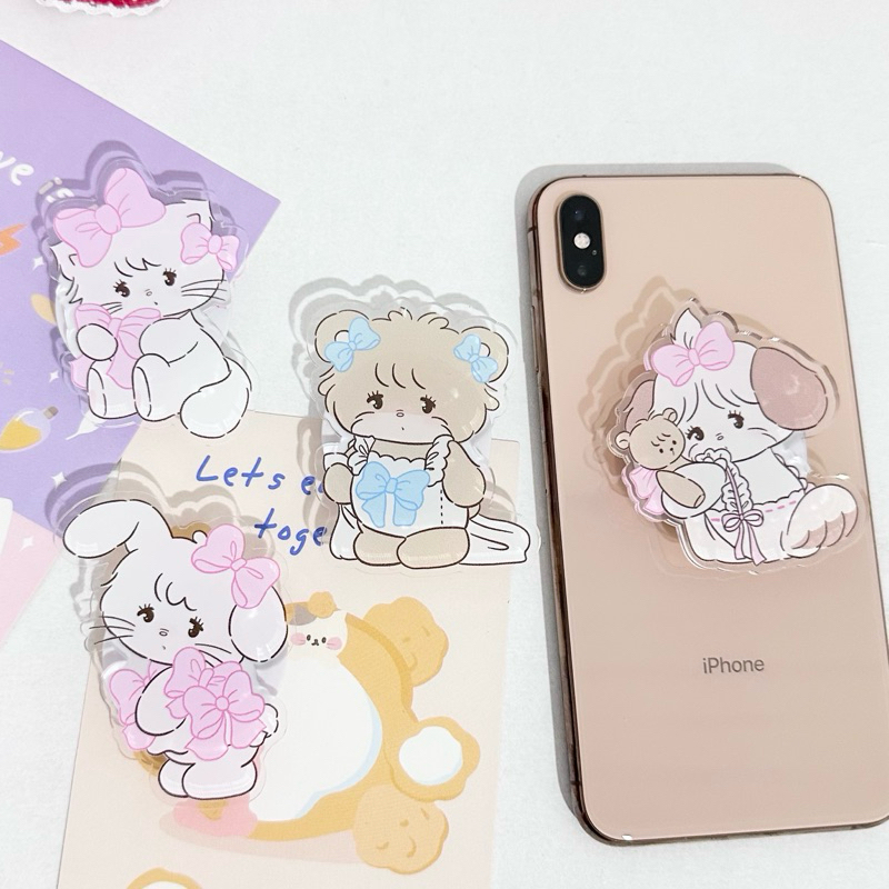Jual popsocket phone holder akrilik tebal mikko illustrations ...
