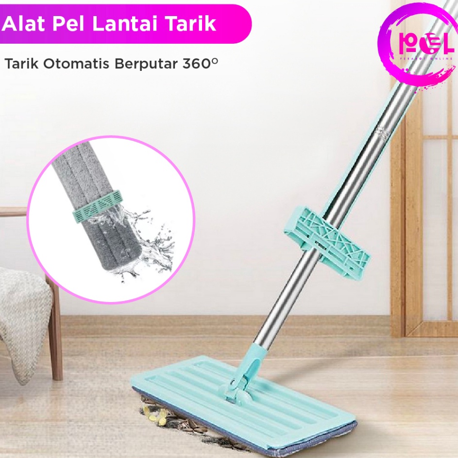 Jual Model Baru POL COD Alat Pel Lantai Tarik Alat Pel Manual Ultra Mop ...