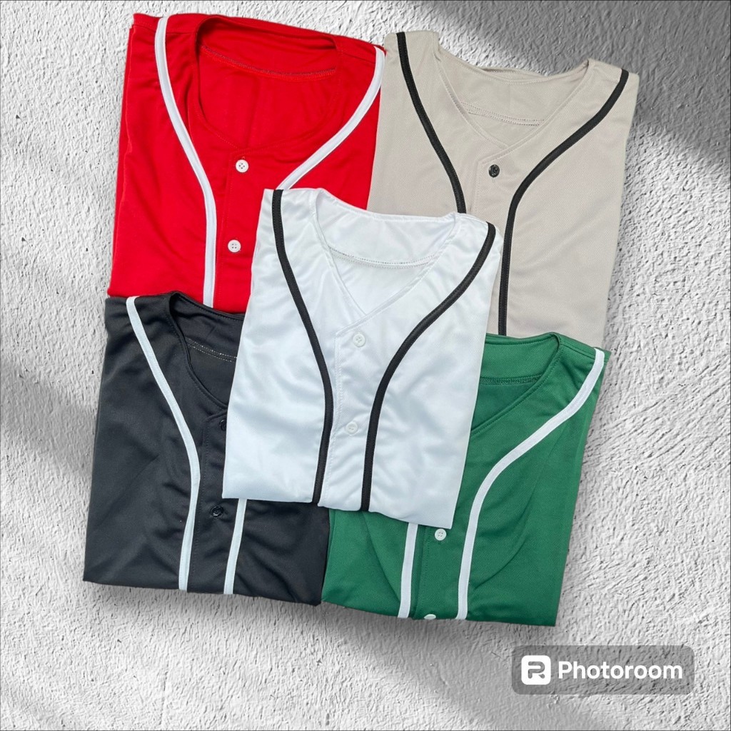 Jual kaos jersey baseball polos variasi / baju baseball COD unisex ...