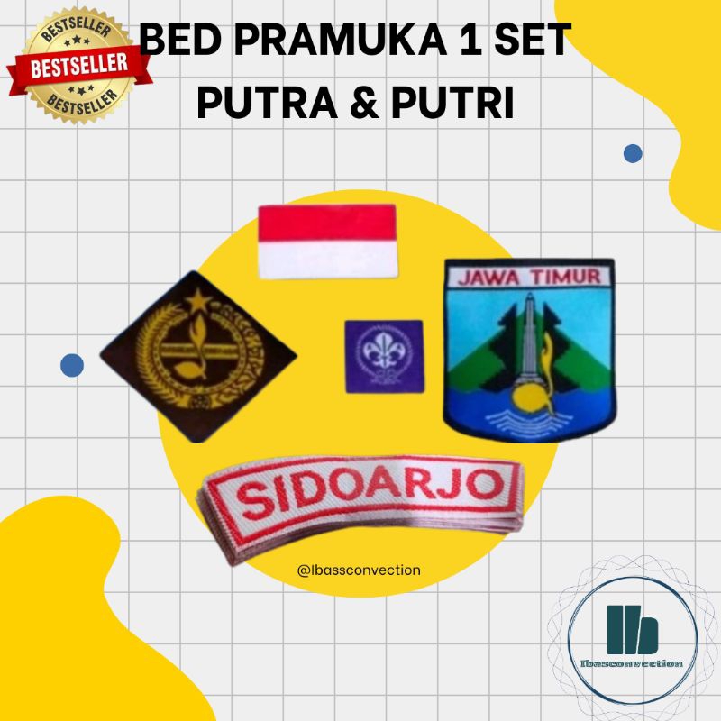 Jual Bed Pramuka Lengkap Satu set isi 5 pcs putra dan putri | Shopee ...