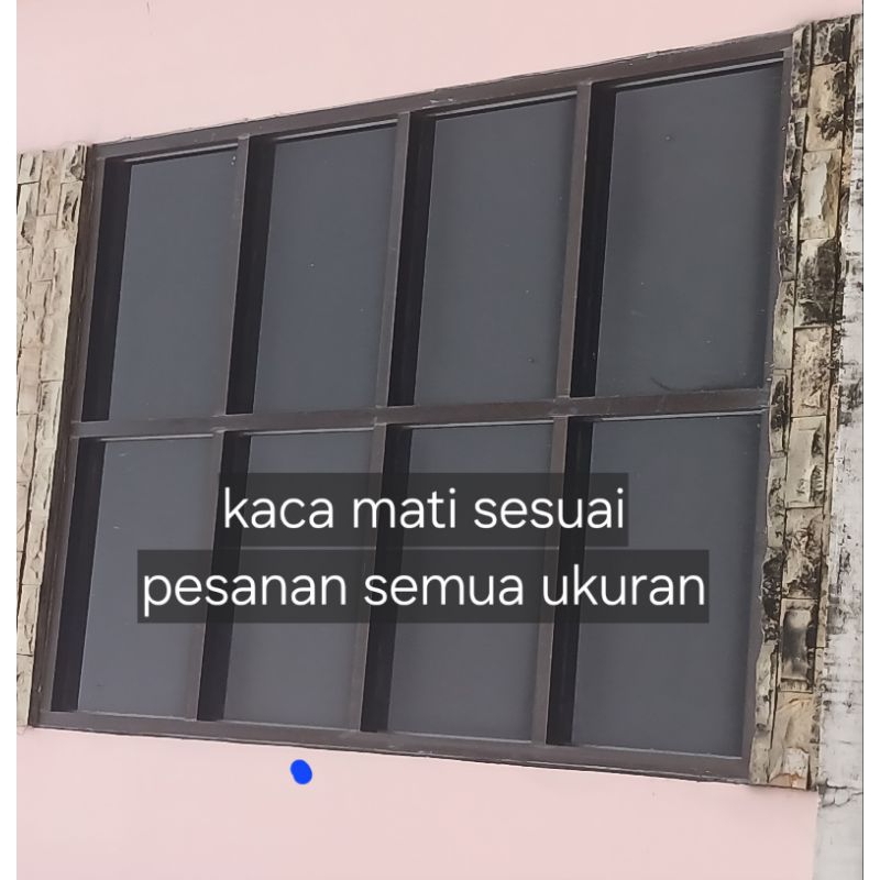 Jual frame almunium kaca mati ukuran T 100cm L 80cm cm | Shopee Indonesia