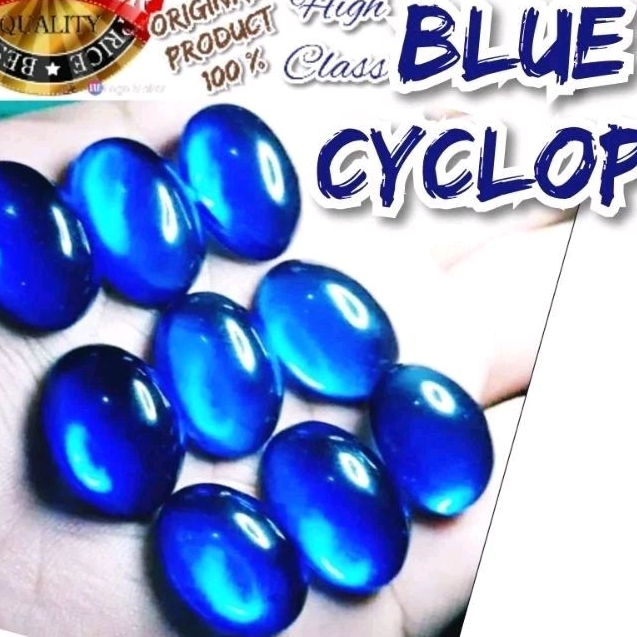 Jual BATU CINCIN CYCLOPS PAPUA BIRU | Shopee Indonesia