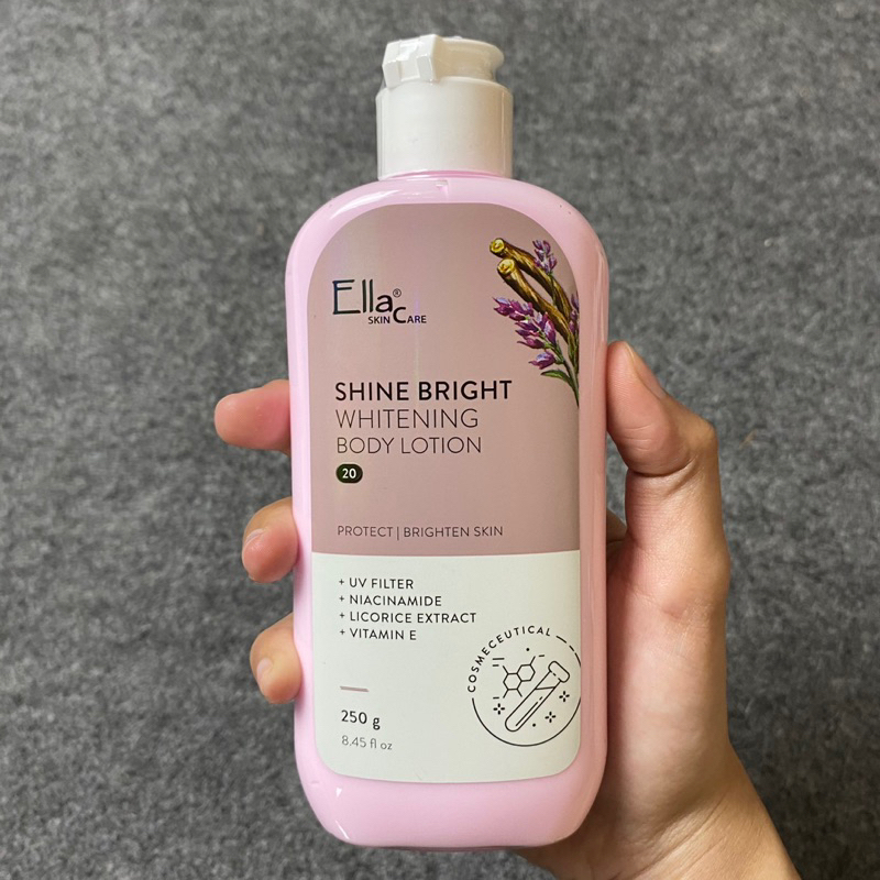 Jual Ella Skincare Whitening Body Lotion SPF 20 ORIGINAL with Licorice ...