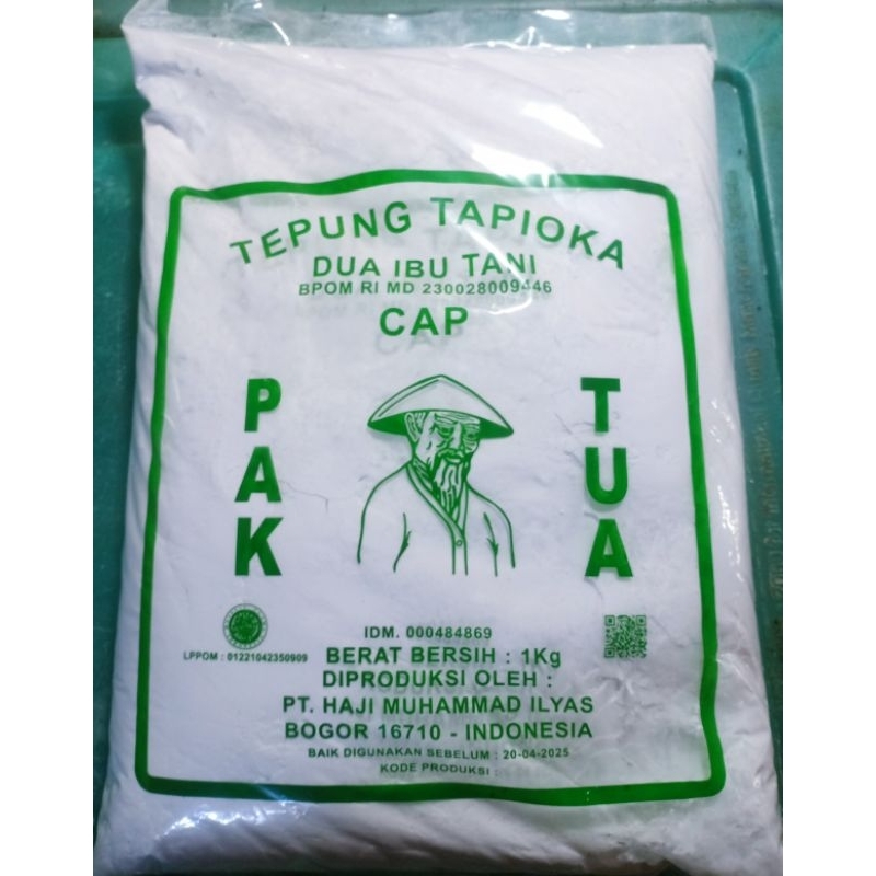 Jual Tepung Tapioka / Sagu Dua Ibu Tani Cap Pak Tua 1kg | Shopee Indonesia
