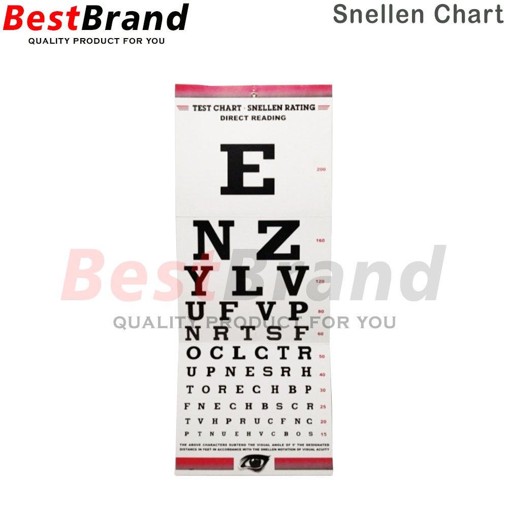 Jual Snellen Chart Poster Tes Mata Rabun Minus Plus | Shopee Indonesia