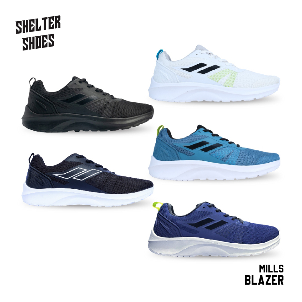 Jual SEPATU RUNNING MILLS RUNNING BLAZER 5 WARNA SEPATU JOGGING ...