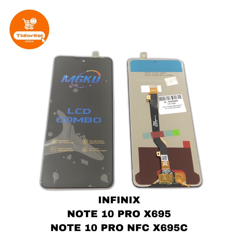 Jual LCD TOUCHSCREEN INFINIX NOTE 10 PRO X695 / INFINIX NOTE 10 PRO NFC ...