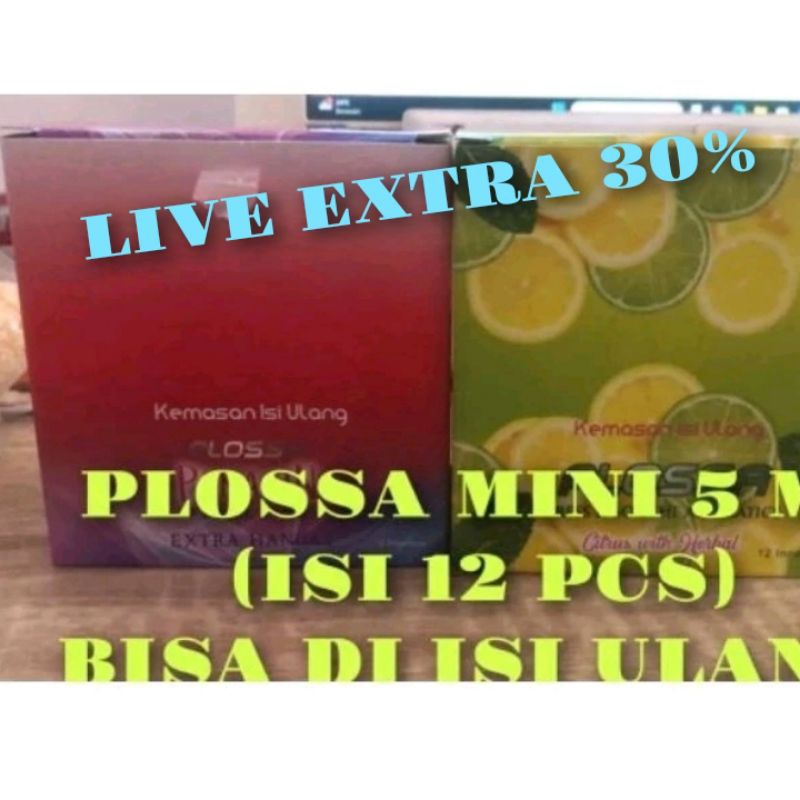Jual Plossa mini 5 ml ( 12 pcs)/Plossa aromatherapy isi 12 pcs(LIVE ...