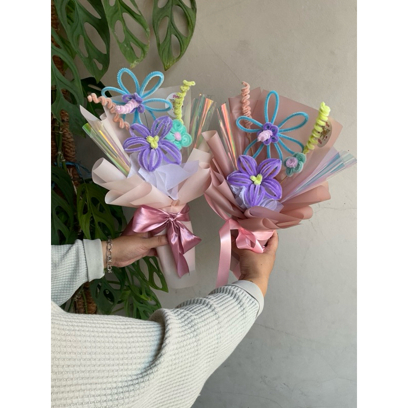 Jual Trio Fiore | Buket Wisuda | Buket Bunga Aesthetic | Buket Murah ...