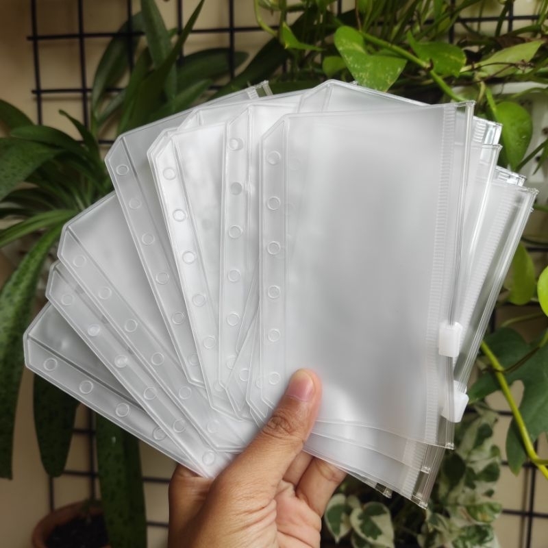 Jual Ziplock Kantong PVC Binder A7 ring 6 | Shopee Indonesia