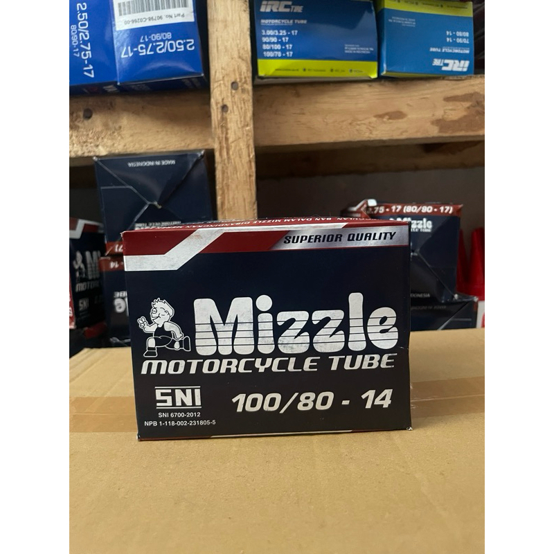 Jual Ban Dalam Motor MIZZLE 100/80-14 ( 90/90-14 ) | Shopee Indonesia