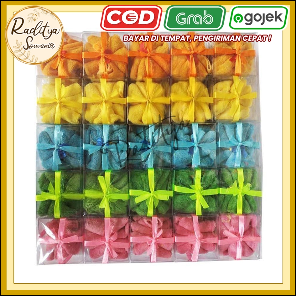 Jual Souvenir HANDUK MINI Kemas Mika (isi 50pcs) Sovenir Suvenir ...