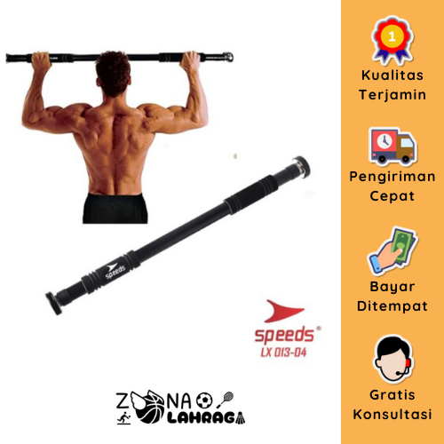 Jual Door Chinning Door Chin Up Pullup Gymbar Pull Up Bar speeds ...