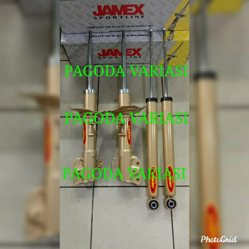 Jual PAKET SHOCK BREAKER JAMEX GOLD PREMIUM ALL NEW AVANZA / ALL NEW VELOZ 2022-ON DEPAN ...