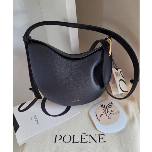 Jual Tas Polene Tonca Black Original and Authentic Paris France | Shopee Indonesia
