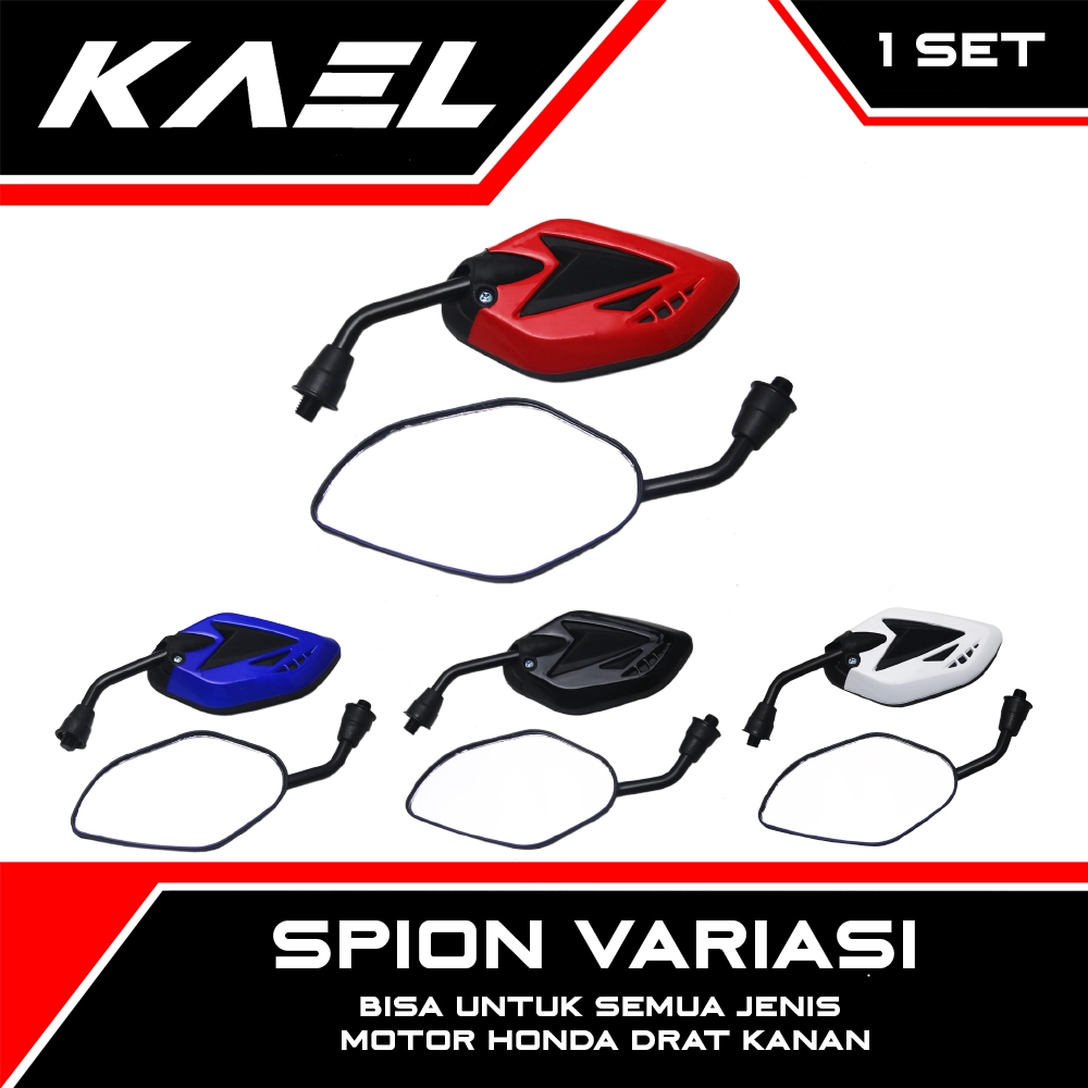 Jual Spion Verano Variasi Honda Beat FI-F1-Pop-eSP-Street & Supra-X-125 ...