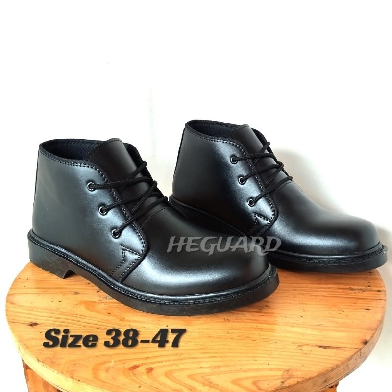 Jual Sepatu PDH Dinas Kerja TNI Satpam Polri Security Paskibra Sepatu ...