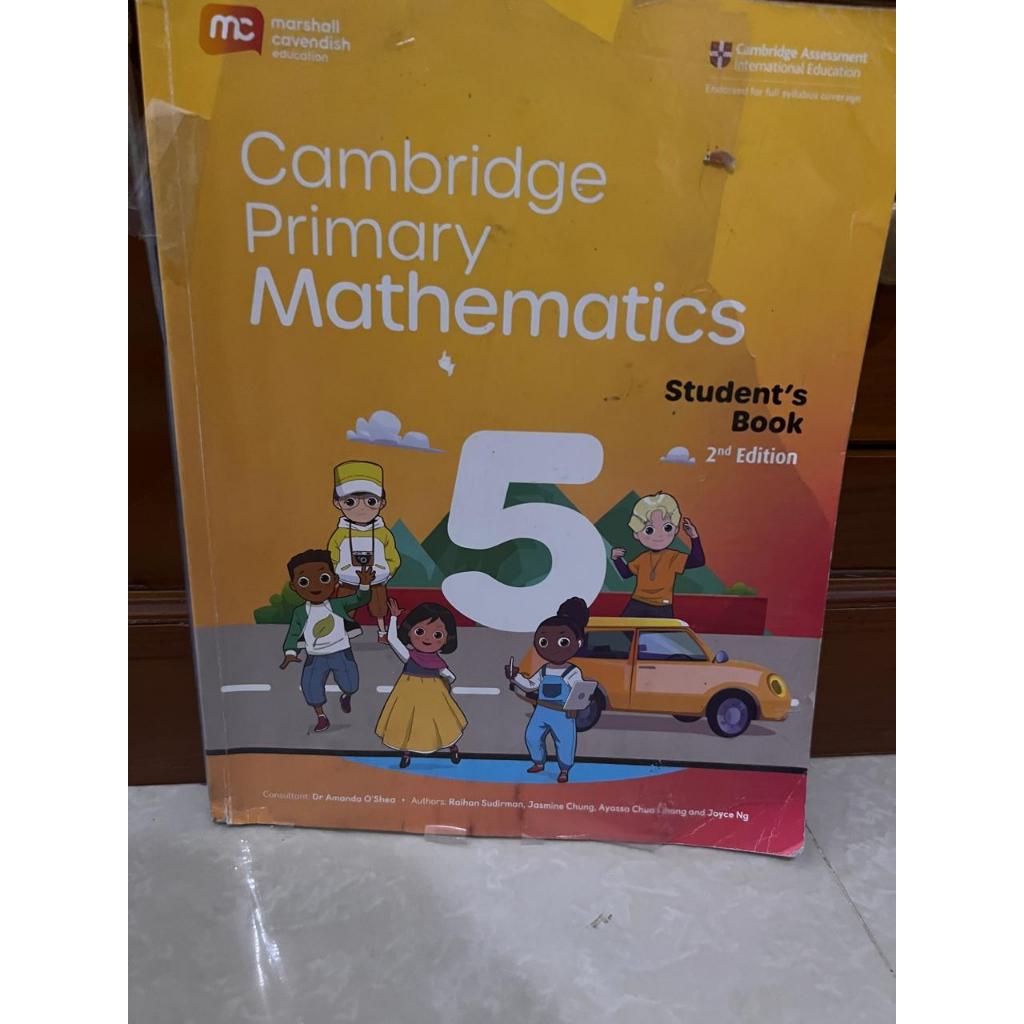 Jual Cambridge Primary Mathematics Students Book Activity Book 5- Buku ...