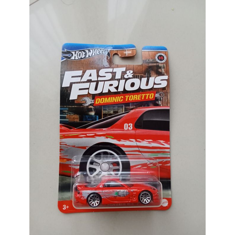 Jual Hot wheels fast and furious Dominic Toretto Mazda Rx7 | Shopee ...