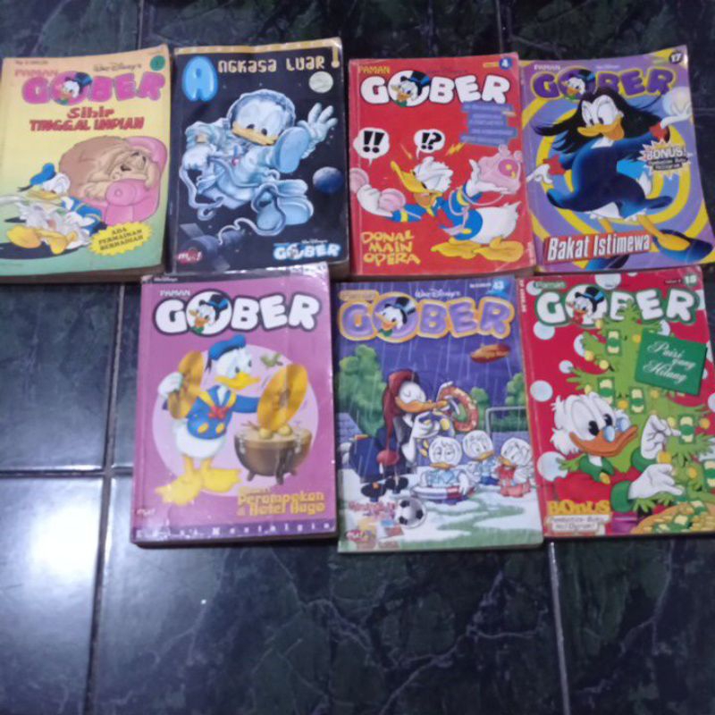 Jual Buku Komik Cerita Paman Gober donald bebek walt disney | Shopee ...