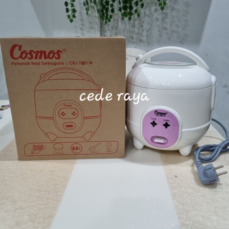 Jual penanak nasi / rice cooker cosmos kecil CRJ - 1001N isi 0.6 ltr ...