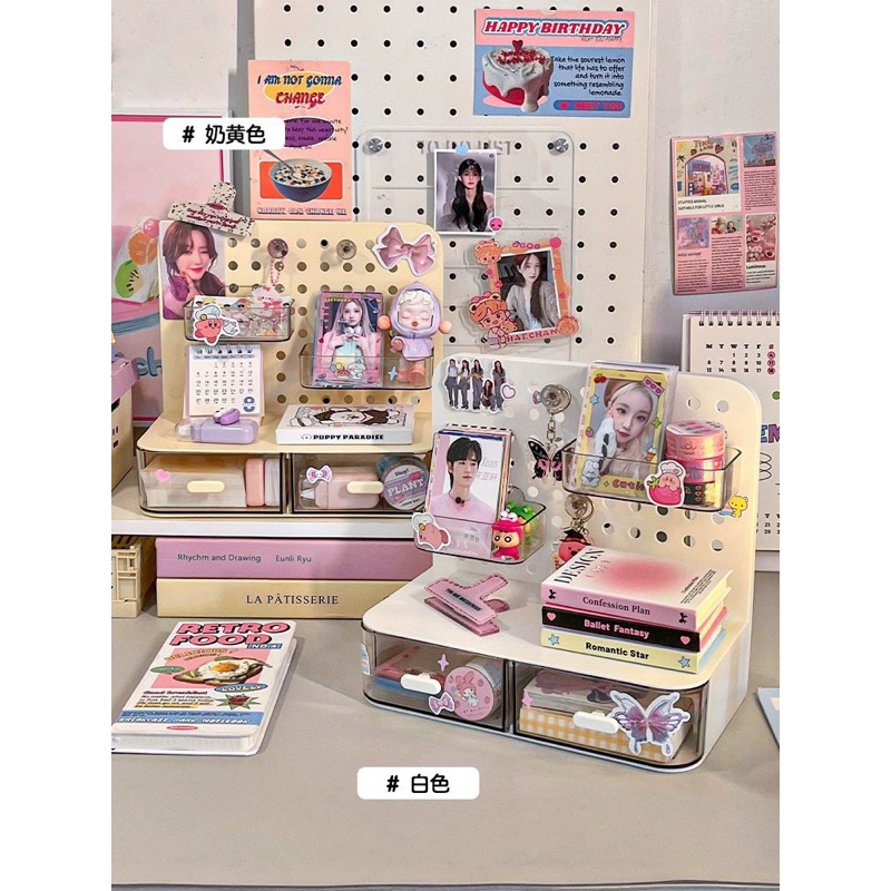 Jual Kpop Desk Storage Organizer / Rak meja / Laci | Shopee Indonesia