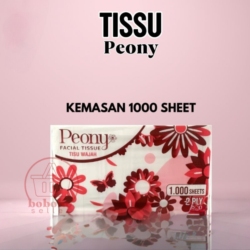 Jual Peony 1000 Sheet Tisu Nice 2000Helai Tissue Kemasan Montis 1kg ...