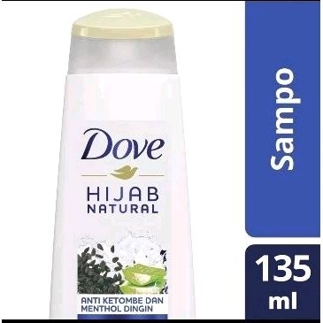 Jual Dove hijab natural anti ketombe & rambut rontok 135ml | Shopee ...
