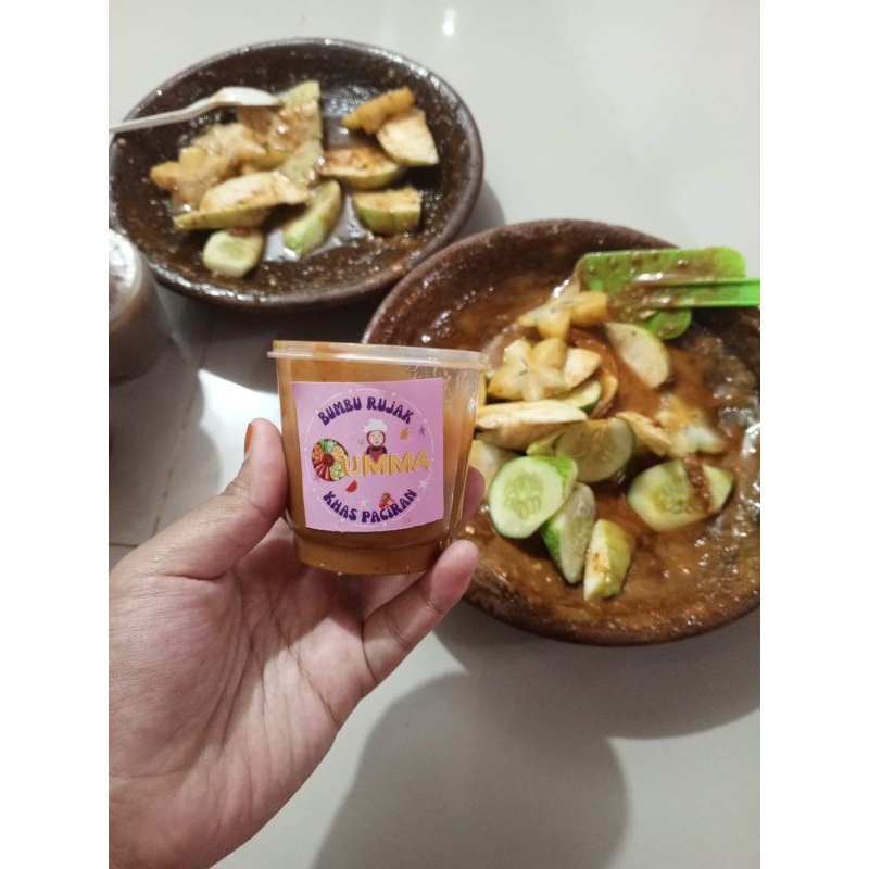 Jual Bumbu Rujak Khas Paciran Pantura Lamongan | Rujak Asin dan Manis ...