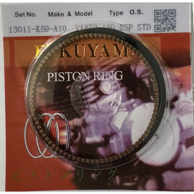 Jual Ring Piston (Ring Seher) Vario 150 ESP K59 Fukuyama | Shopee Indonesia