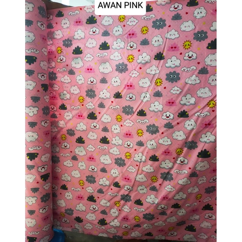 Jual BAHAN KAIN SPREI GORDEN POLYMICRO MICRO DISPERSE METERAN MOTIF ...
