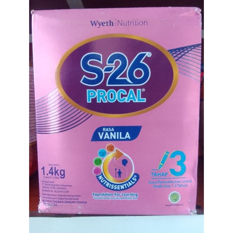 Jual S26 procal 1400gr exp 2026 | Shopee Indonesia