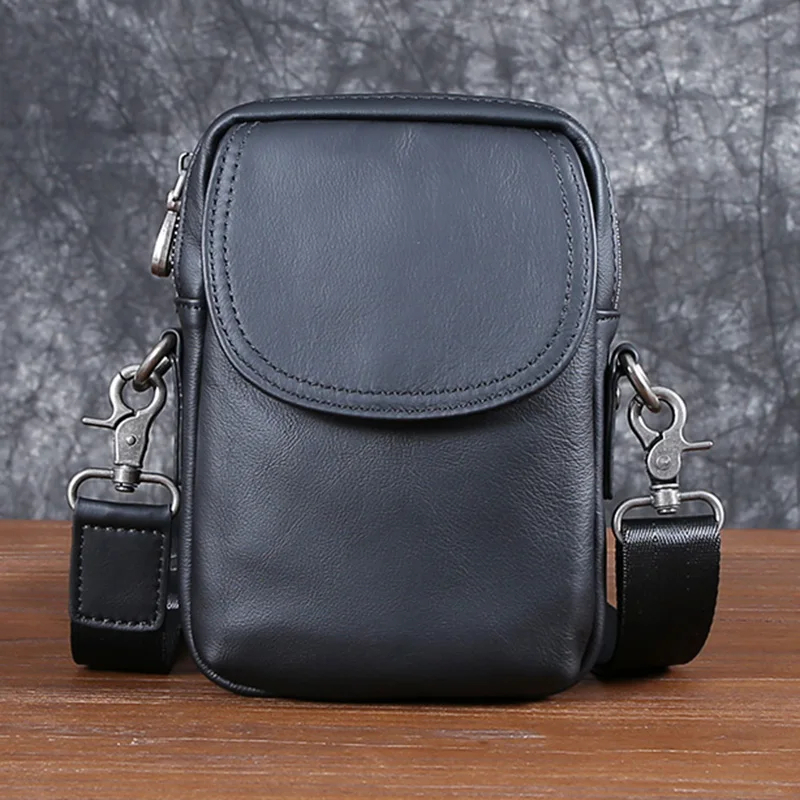 Jual Tas Pria Kulit Asli Selempang Original - Tas Slempang Mini Kulit ...