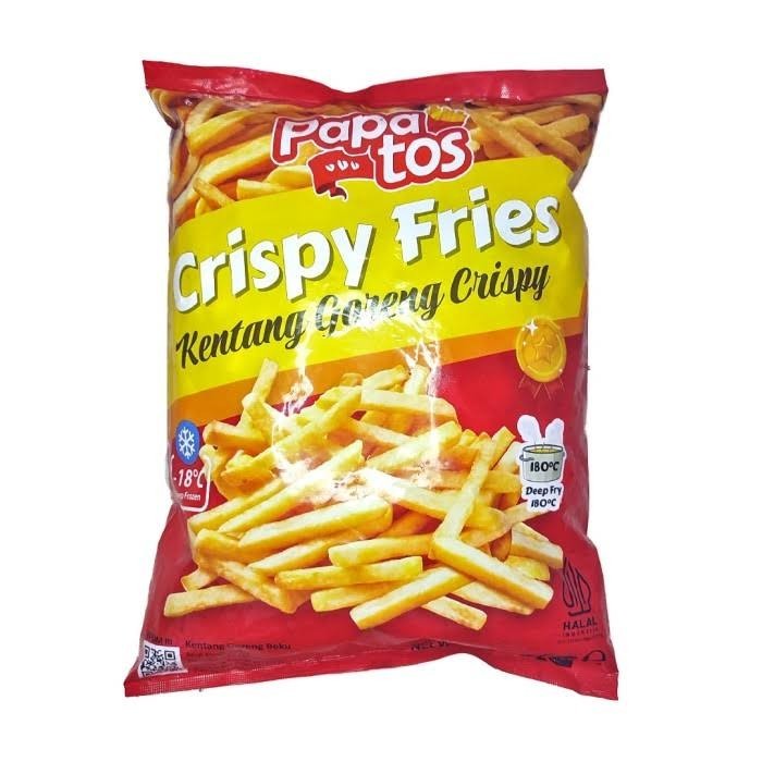 Jual Papatos premium Papa Tos kentang goreng crispy 1kg | Shopee Indonesia