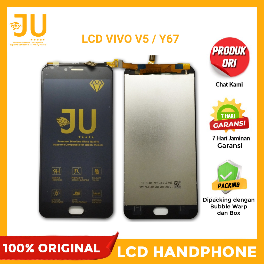 Jual 100% ORIGINAL LCD VIVO V5 / Y67 TOUCHSCREENORIGINAL 100% FULLSET ...