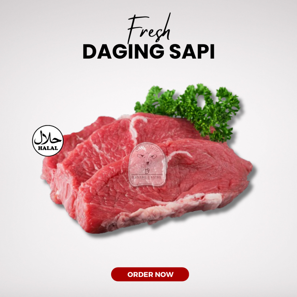 Jual Daging Sapi Potong Rendang Fresh Halal 1kg | Shopee Indonesia