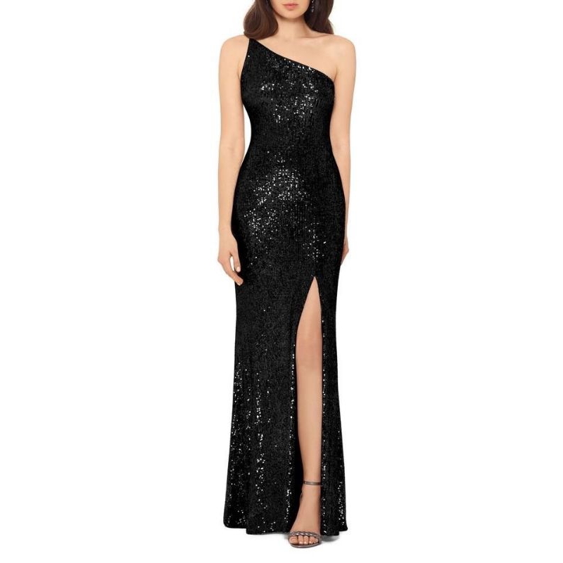 Jual Yoon Gaun Pesta Payet Sequins Long Dress Bodycon Manik One ...