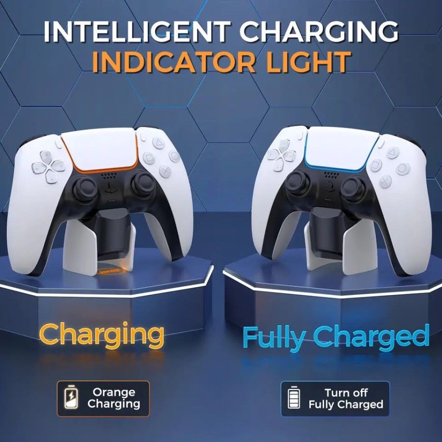 Jual IZA Gaming Charger Dock Projector Charger Charging Station for PS5 ...