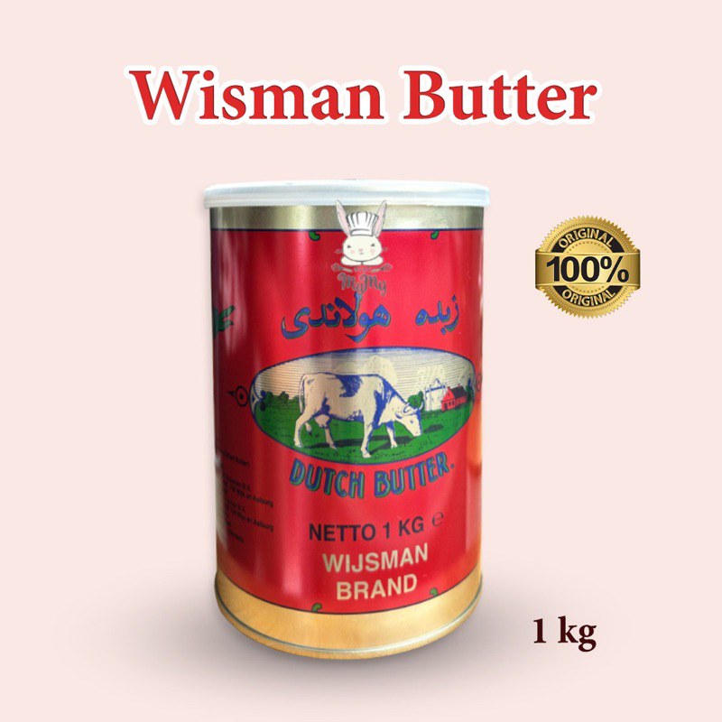 Jual Wisman Butter Dutch Original Mentega Wysman / Wijsman 1 kg ...