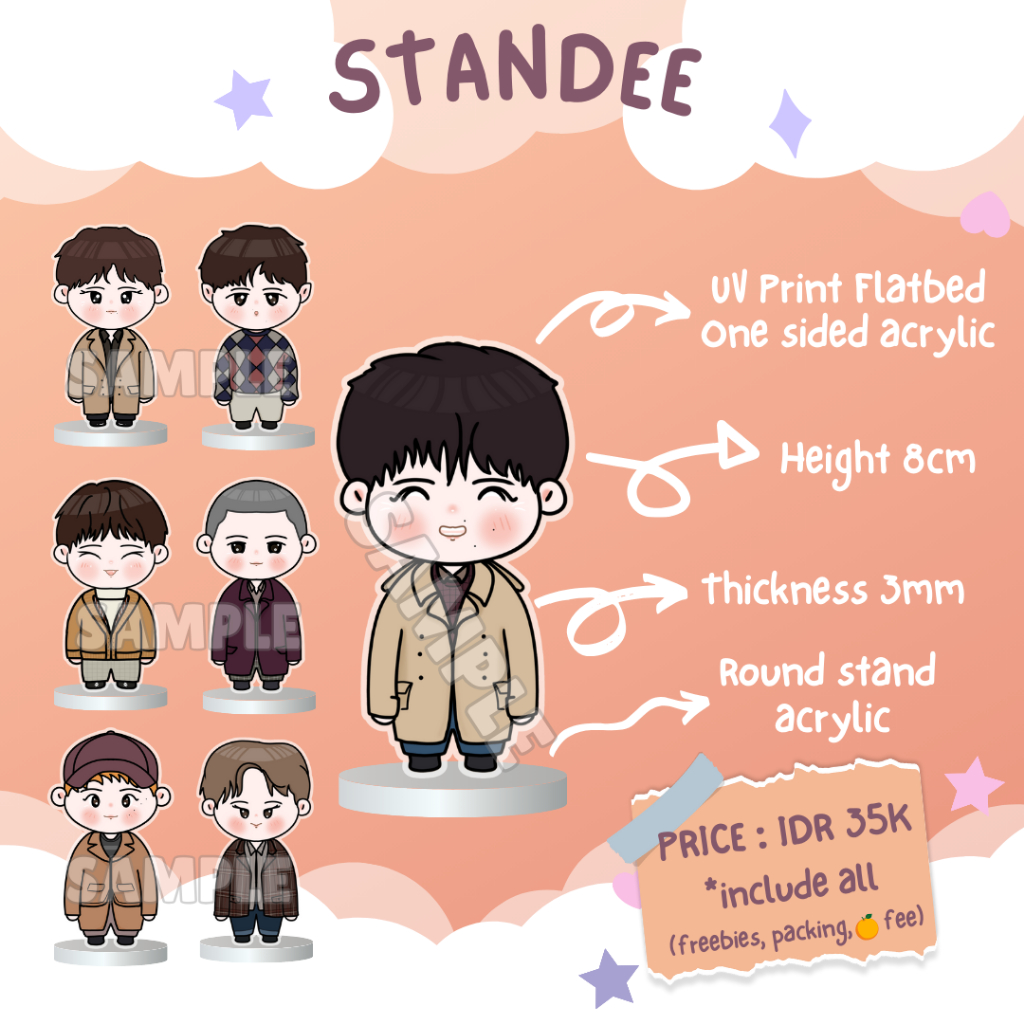 Jual Standee BTOB Chibi Brother Act Themed Ganci BTOB Eunkwang Minhyuk ...