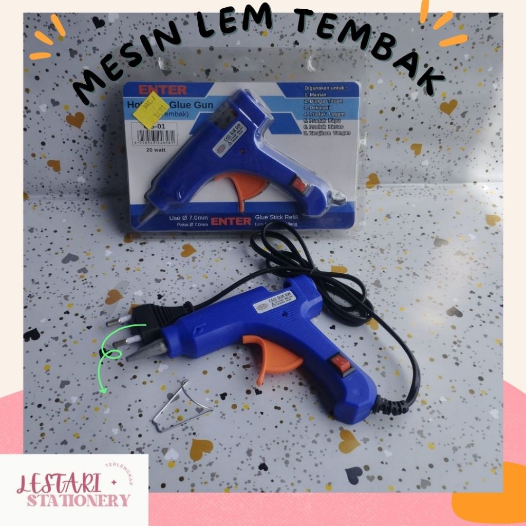 Jual alat Lem Tembak | Lem Gun Mini | Mesin Lem Tembak Kecil | Lestari ...
